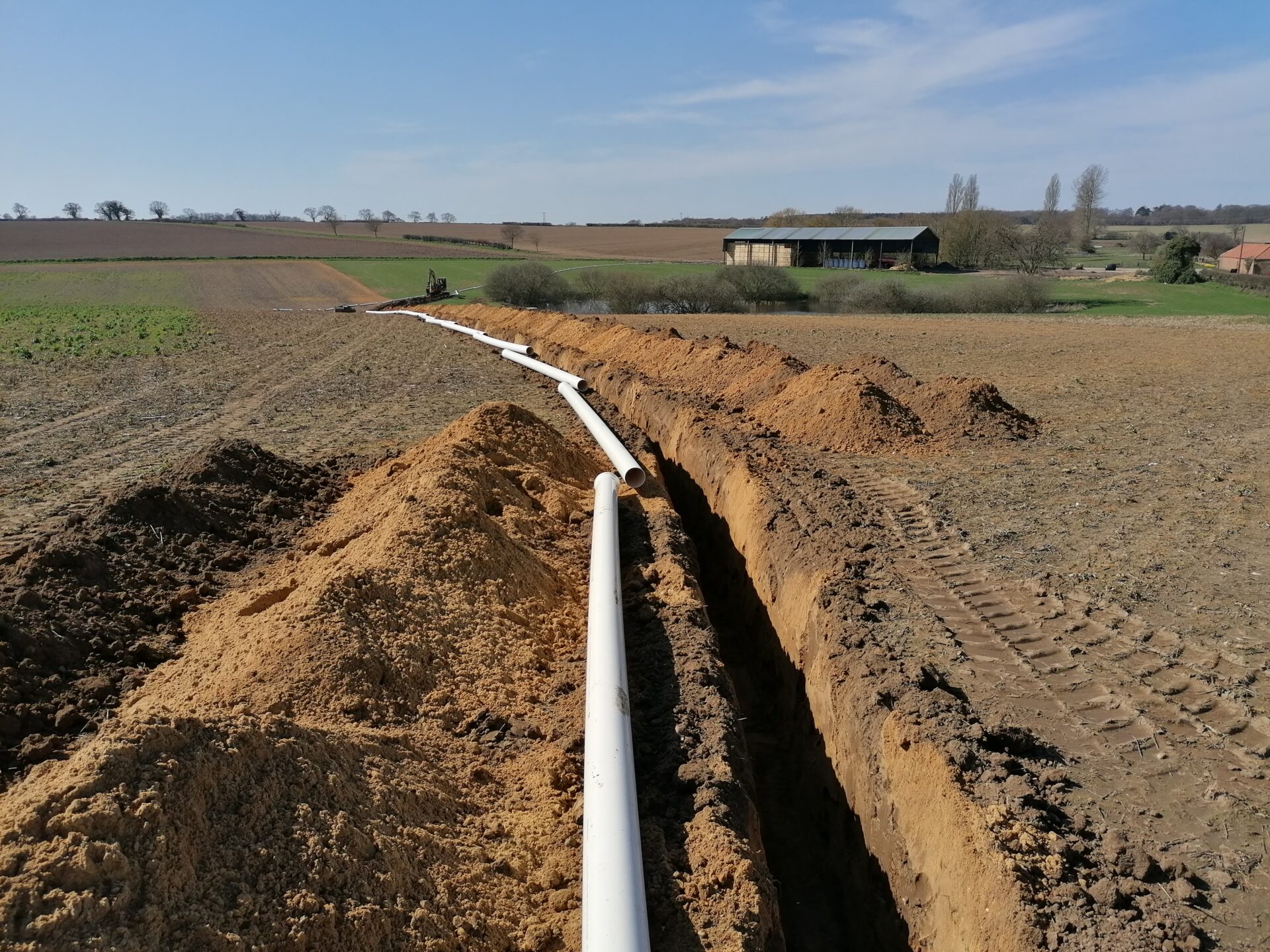 Underground Mains System Construction - Raingear Irrigation